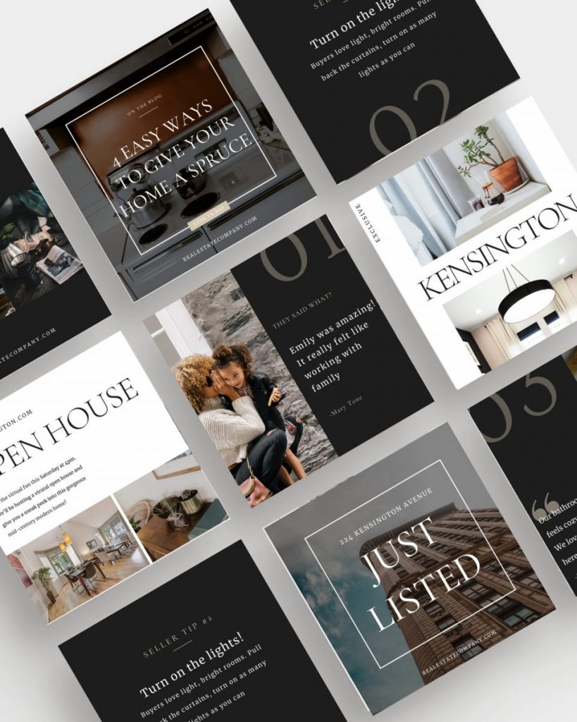 Instagram Post Ideas for Realtors | FOURTH STREET CREATIVE